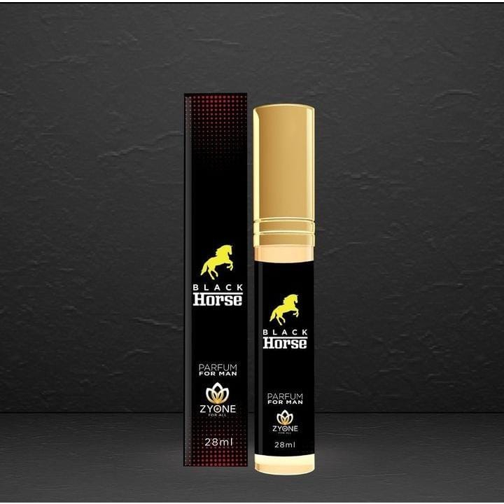 Mini Perfume de 28ml "BLACK HORSE" | Shopee Brasil