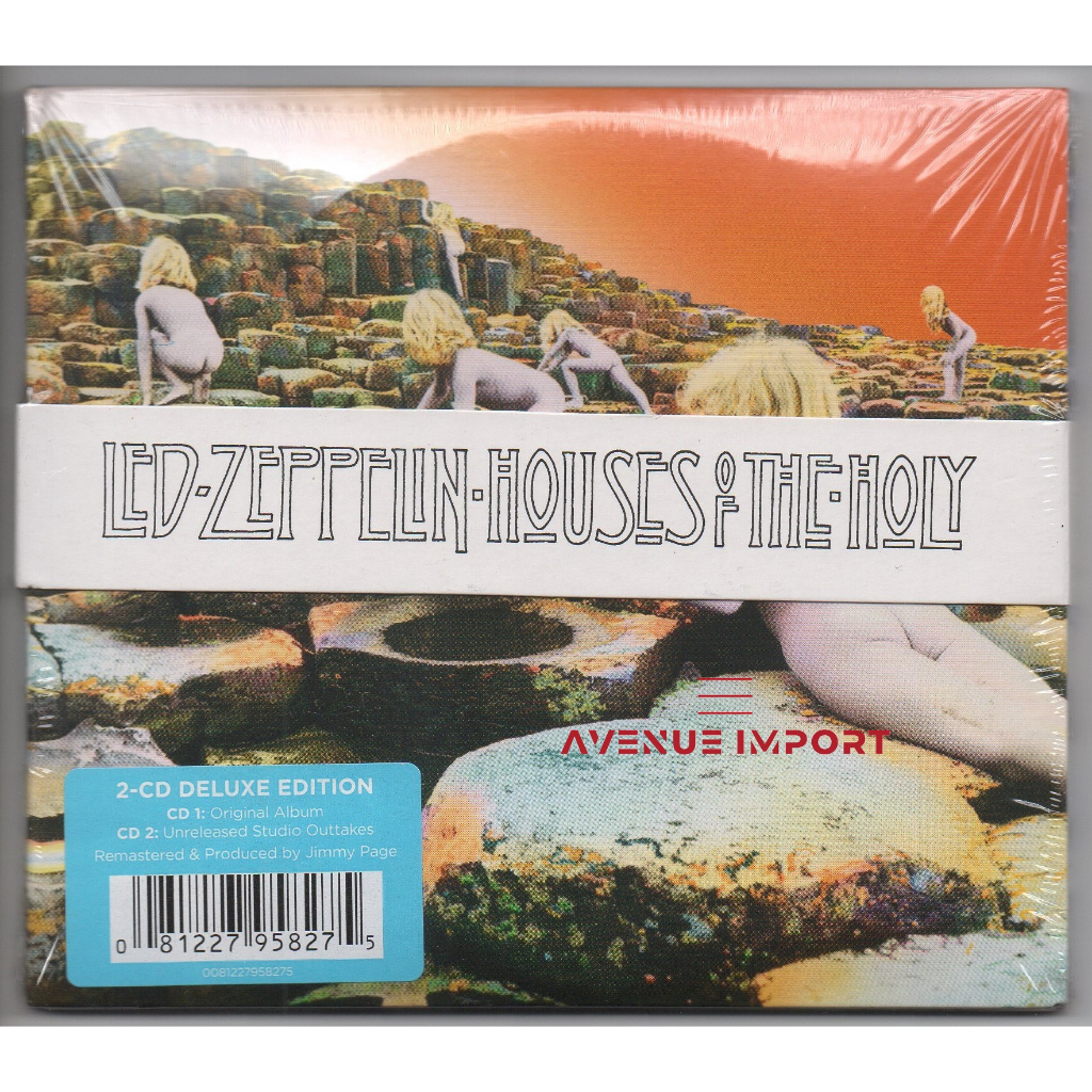 Led Zeppelin - Houses Of The Holy (2CDs, Deluxe Edition) | Shopee Brasil
