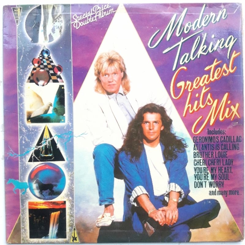 Modern Talking - Greatest Hits Mix / 1988 - Duplo Vinil Lp | Shopee Brasil