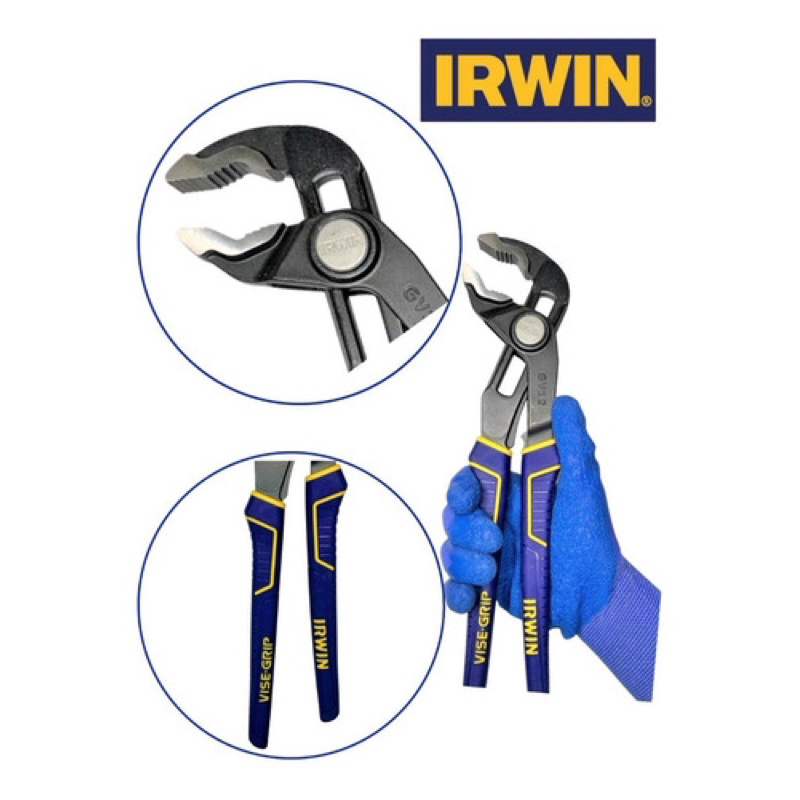 Alicate Bomba D'água Irwin Groovelock Profissional 12 300mm | Shopee Brasil