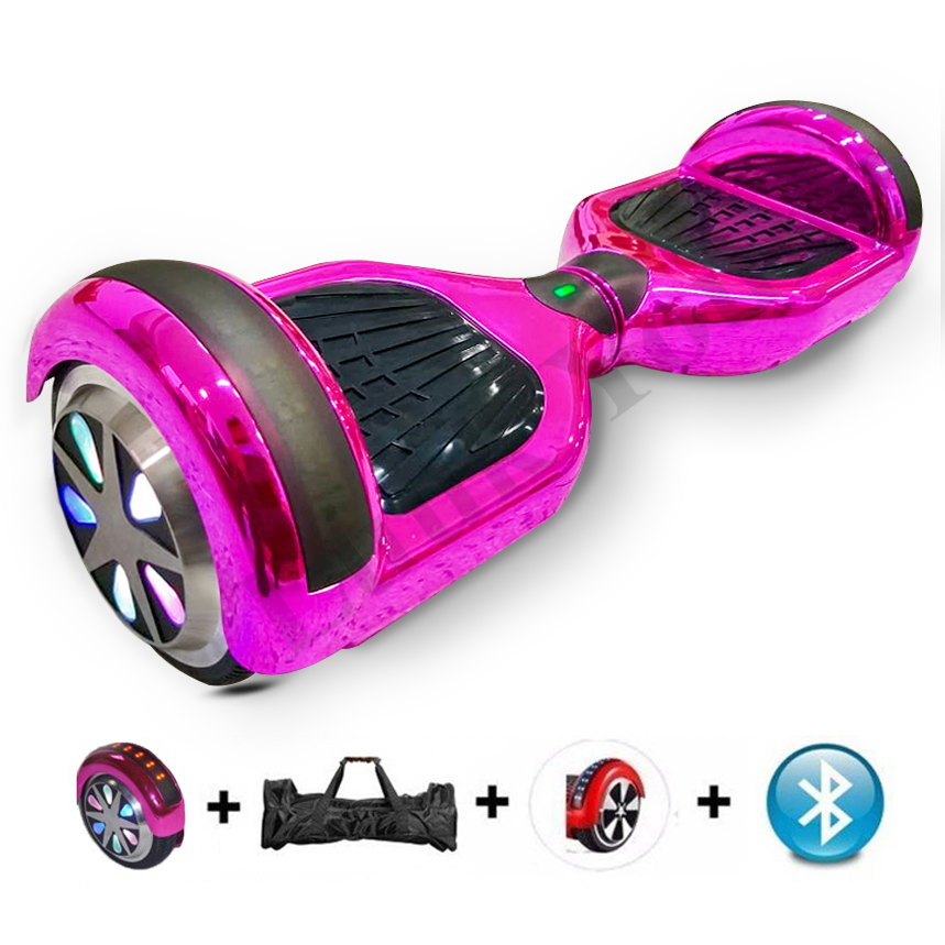 6 Polegadas Hoverboard Skate Electrico Led Scooter Infantil Com ...