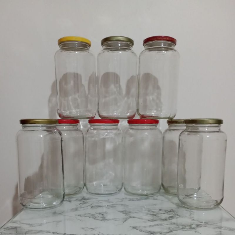 Pote de vidro 500 ml com tampa | Shopee Brasil