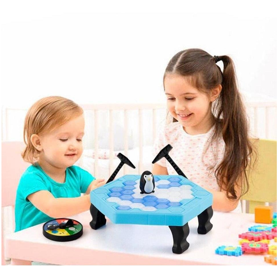 Jogo Quebra Gelo Do Pinguim Brinquedo Divertido Para Criança TAMANHO ...