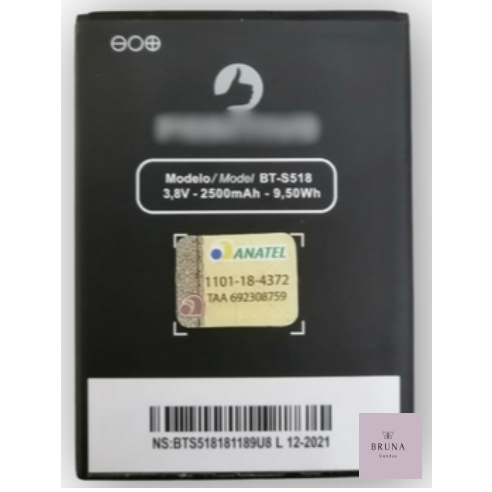 Bateria S518 Positivo Twist 4 Pro S518 Nova Carregador + Garantia - Faz a Boa!