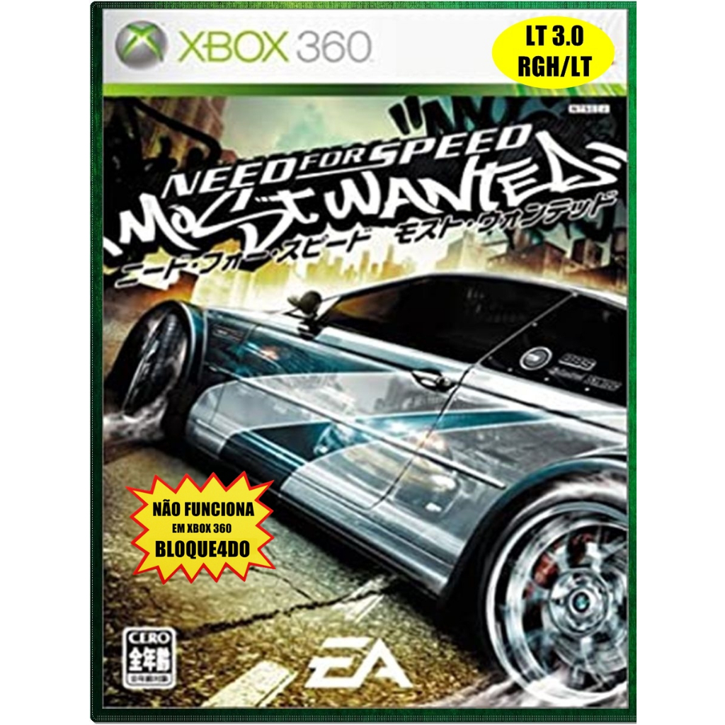 Need for Speed Most Wanted [2005] - Jogo Para Xbox 360 | Shopee Brasil