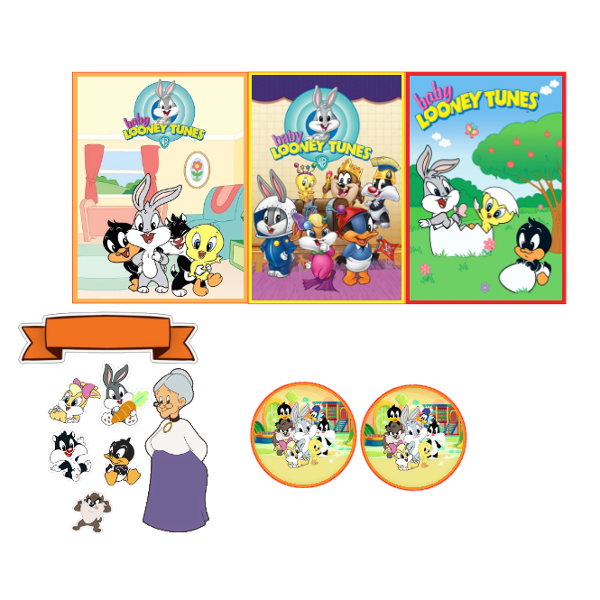KIT BABY LOONEY TUNES | Shopee Brasil
