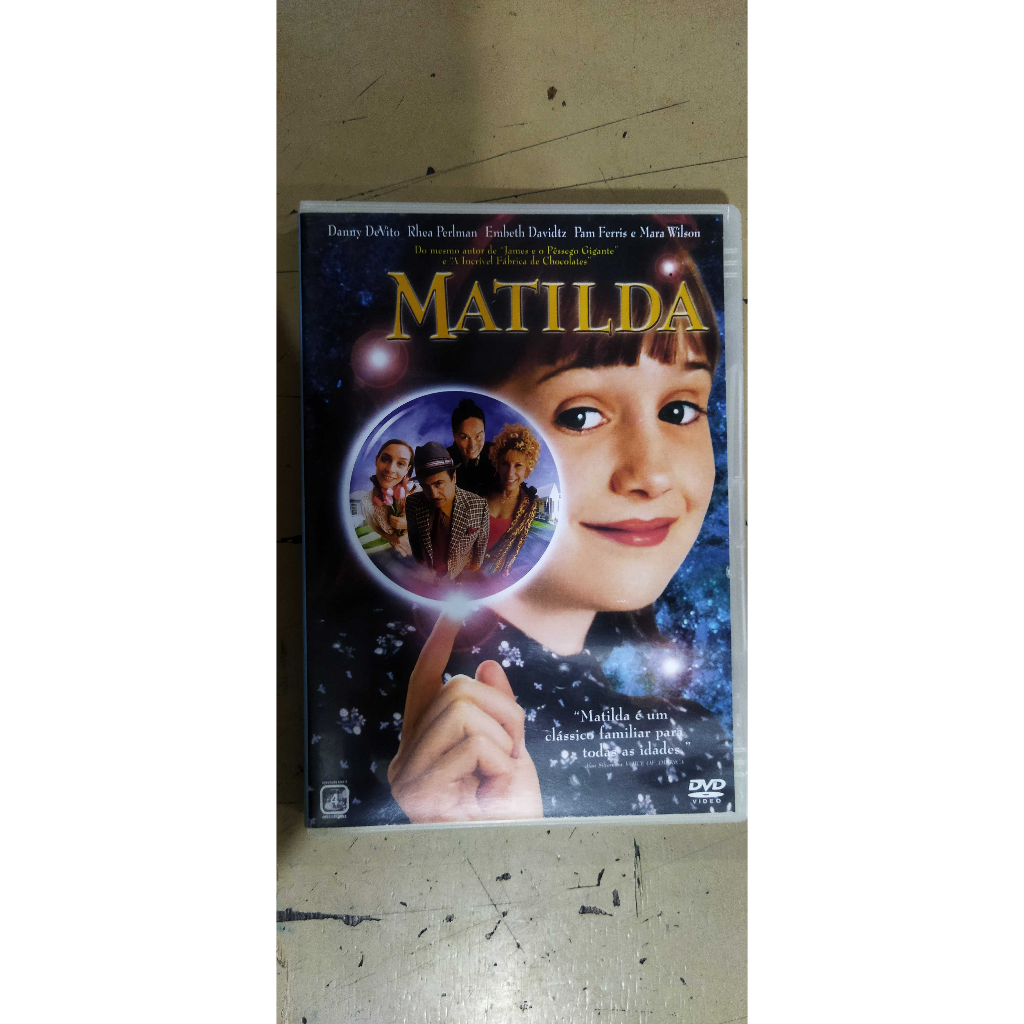 DVD Matilda - Original Dublado | Shopee Brasil