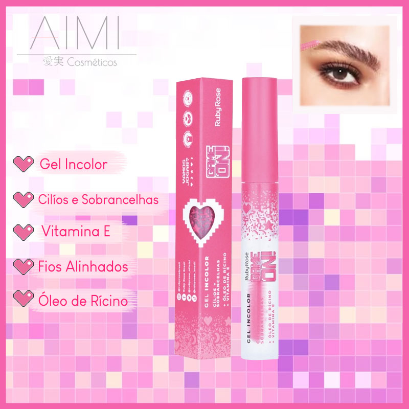 Ruby Rose Game On Gel Incolor | Shopee Brasil