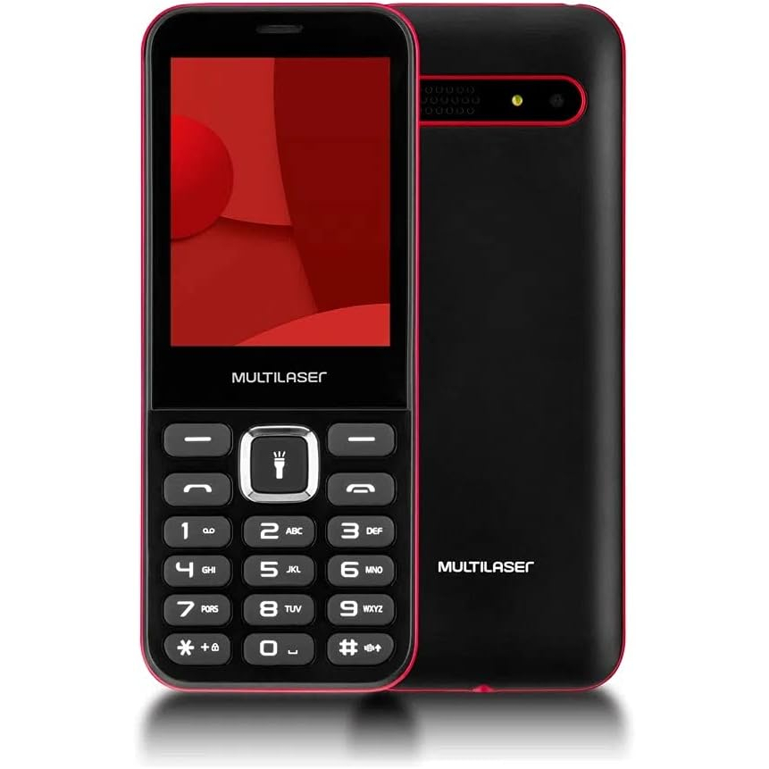 Celular de Idoso Multilaser Up Max Simples de Botão Dual Chip com Tela 2.8 Bateria 1700 mAh ...
