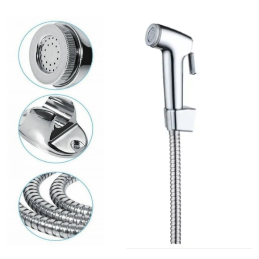 Ducha Higiênica ABS Super Luxo Gatilho Mangueira Sem Registro | Shopee ...