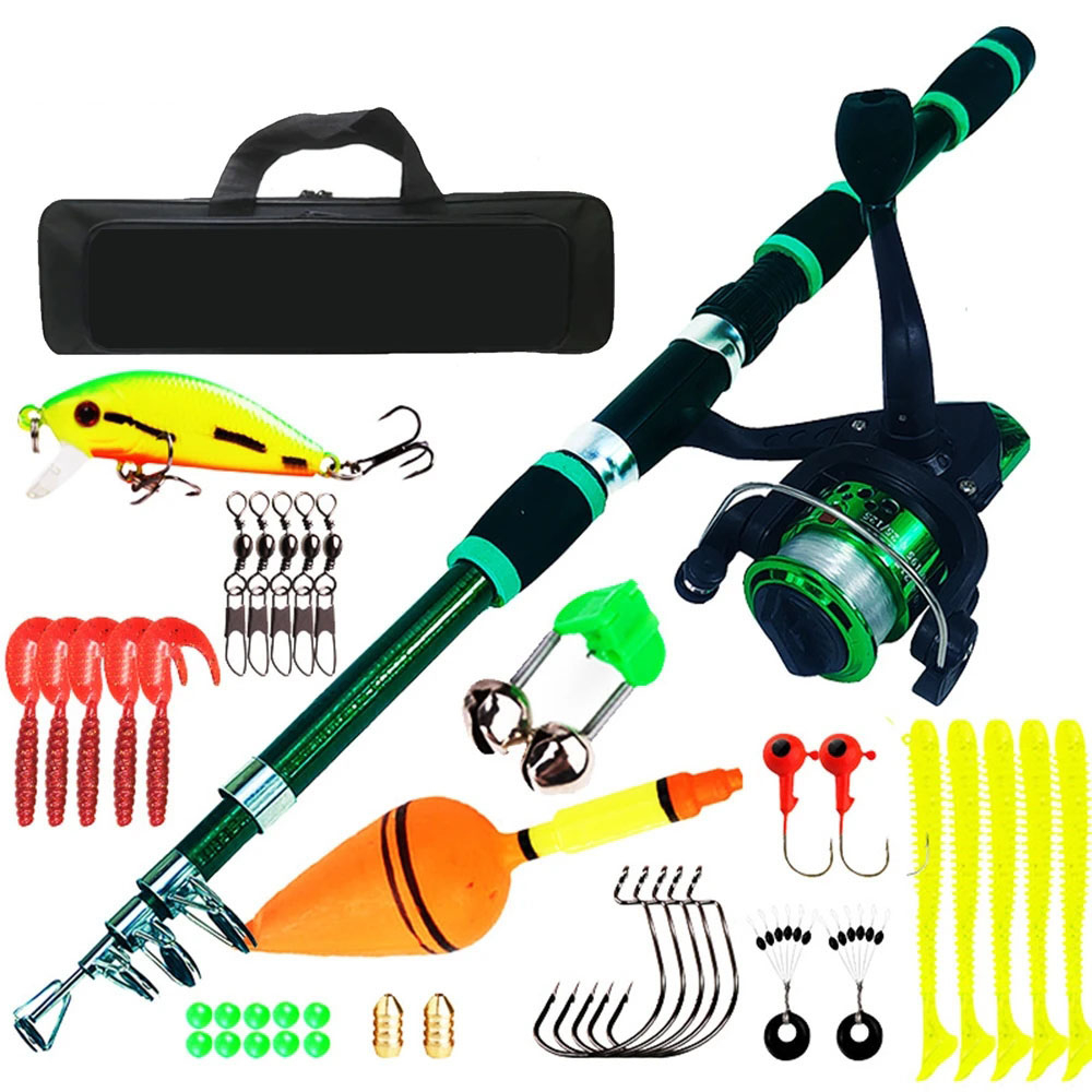 Kit De Pesca Completo Vara Isaca Molinete Carretel+mochila | Shopee Brasil