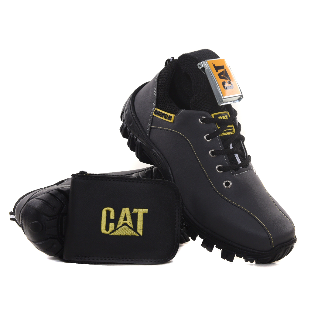 Kit Tenis Cat Masculino bota masculina Caterpillar GRÁTIS CARTEIRA E ...