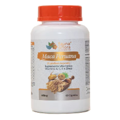 FAUNA CAPS MACA PERUANA 500MG C/60 | Shopee Brasil