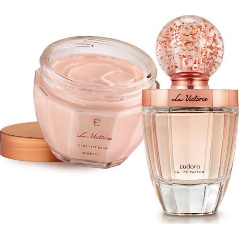 Kit Perfume La Victorie Eau de Parfum + Creme Hidratante | Shopee Brasil