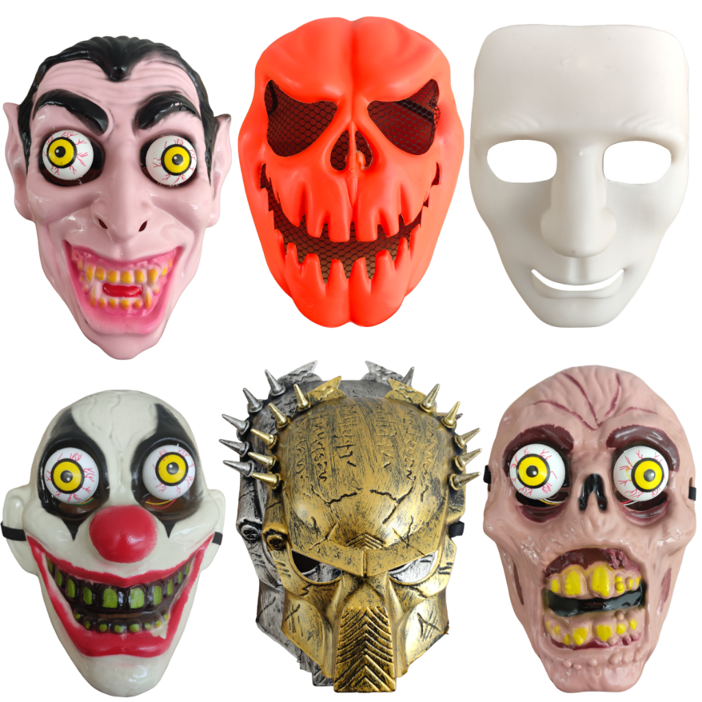 Fantasia Mascara de Halloween Adulto Criança Mascara Festa à Fantasia ...
