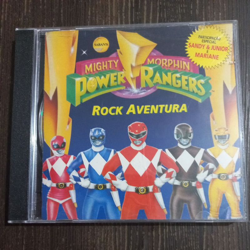 Cd Power Rangers Rock Aventura Polygram 1995 (RARO!) | Shopee Brasil