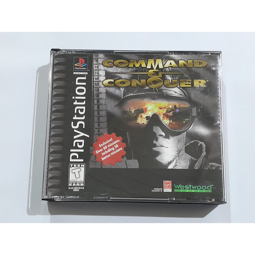 Command & Conquer p/ Playstation 1 PS1 Original | Shopee Brasil