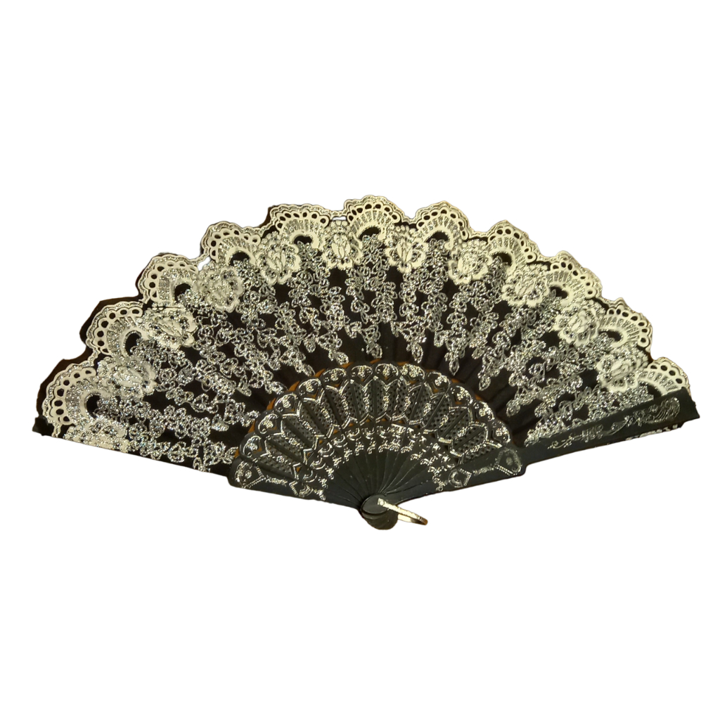 Leque chinês em tecido com desenho estampado | Shopee Brasil