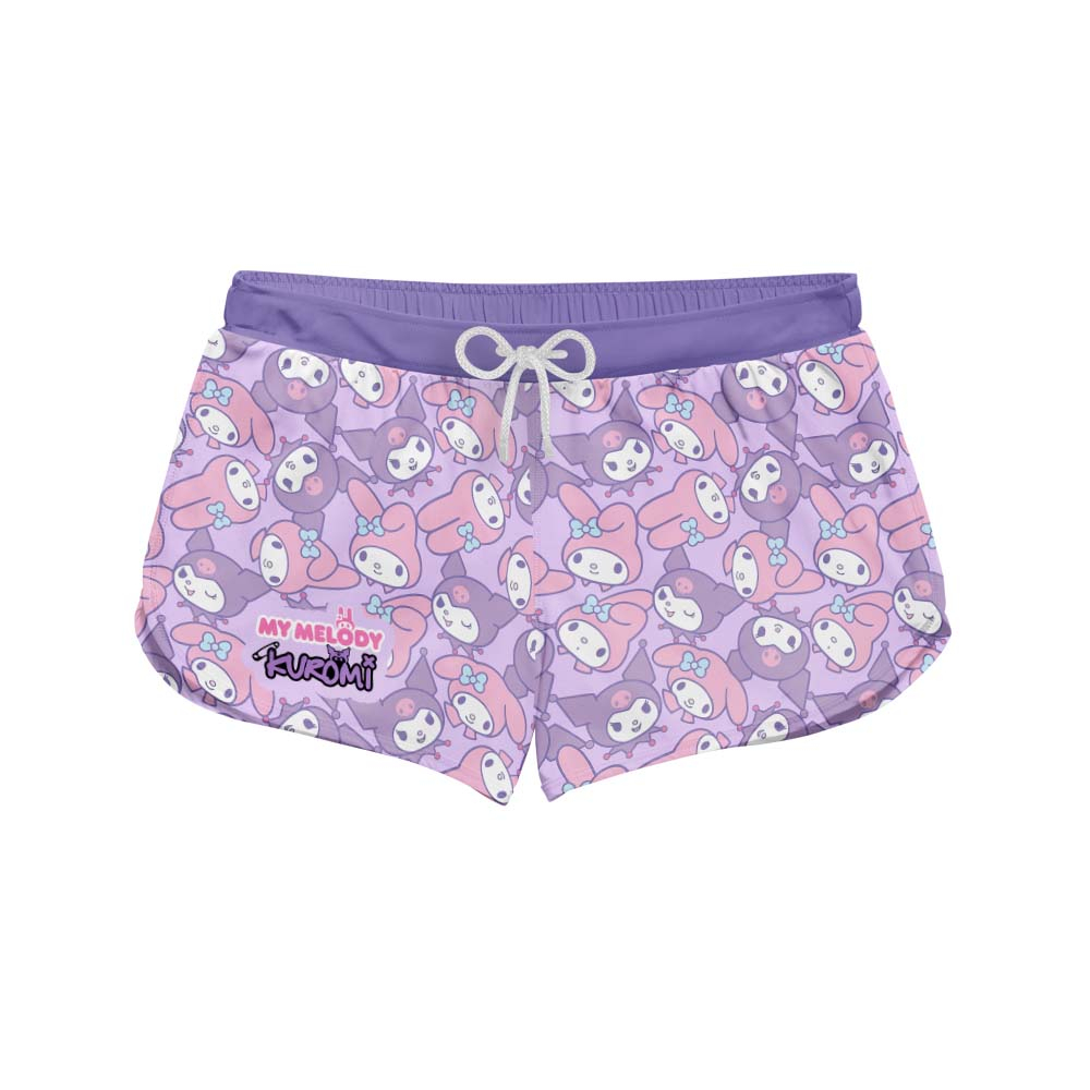 Short Praia Feminino My Melody e Kuromi Ref 501 | Shopee Brasil