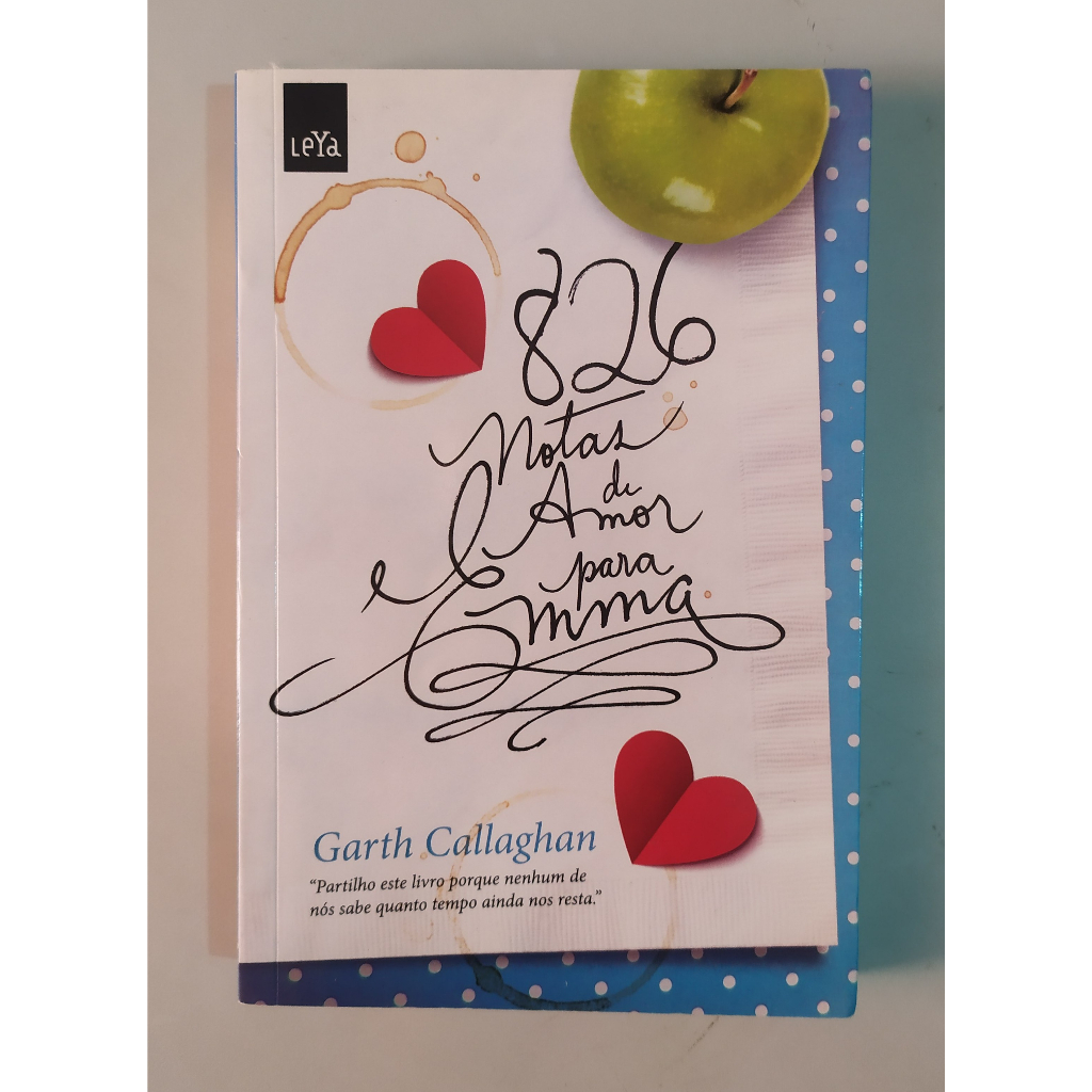 826 Notas de Amor para Emma - Garth Callaghan | Shopee Brasil