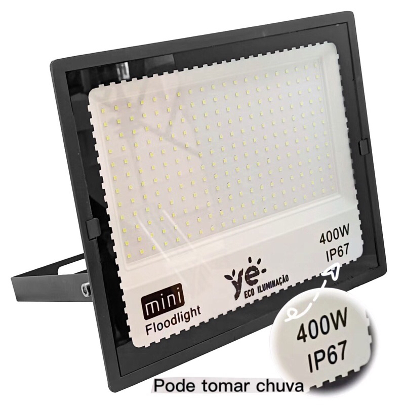 Refletor mini LED Holofote Bivolt Prova D água IP67 Branco Frio 6500K ou Branco | Shopee Brasil