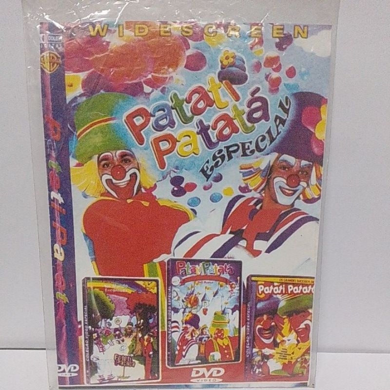 dvd Patati Patatá 3x1 raridade novo copia | Shopee Brasil