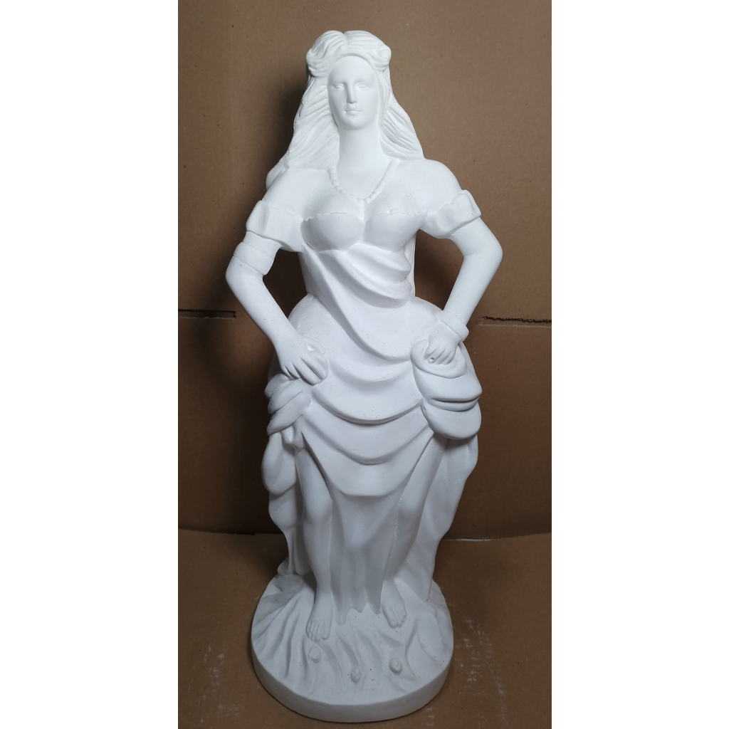 Maria Mulambo Imagem Pomba Gira Maria Mulambo Da Lixeira Gesso Cru Shopee Brasil