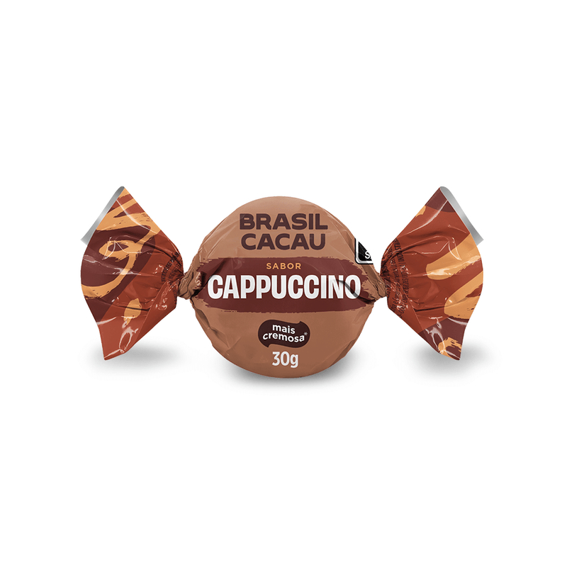 kit 10 unidades Trufa Cappuccino 30g Brasil Cacau | Shopee Brasil