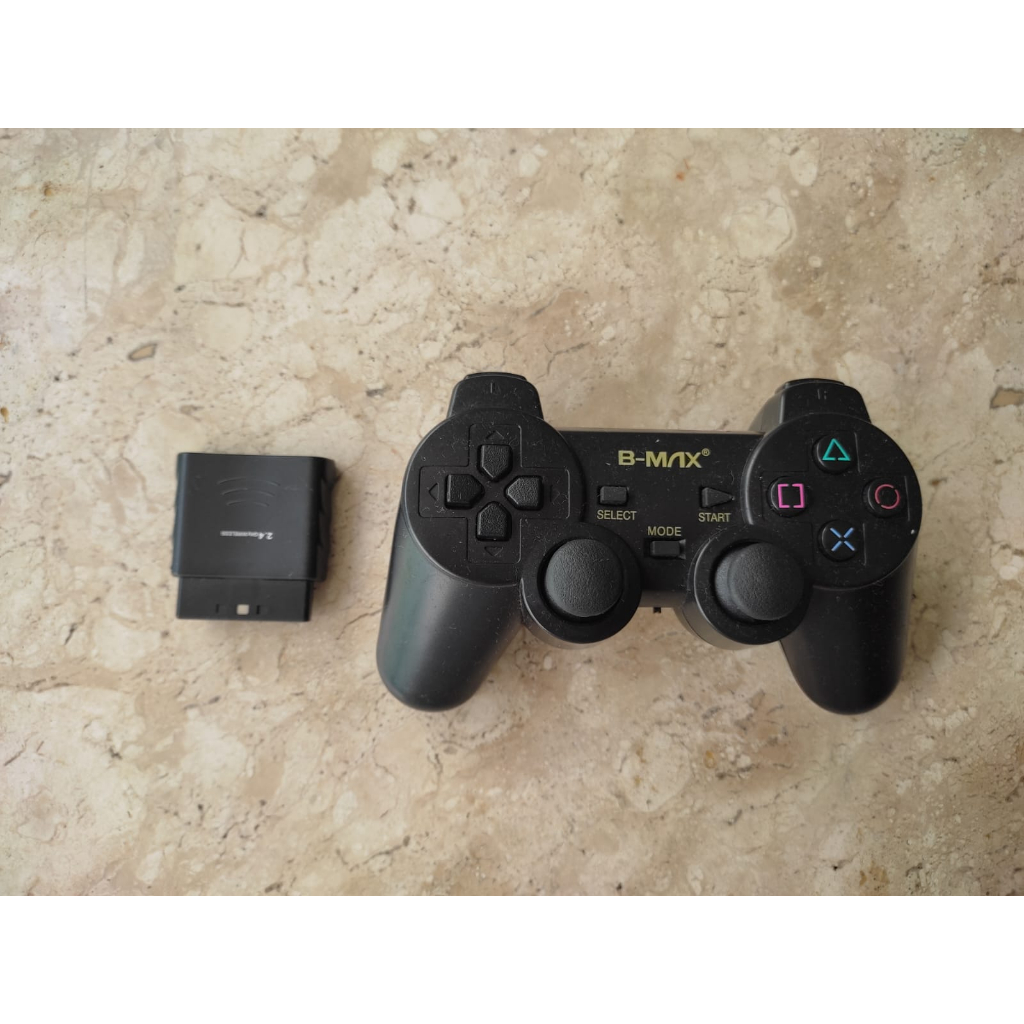 Controle PS1 PS2 Sem fio | Shopee Brasil