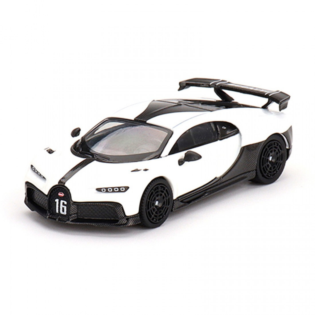 Mini GT MGT00569-L 569 1/64 BUGATTI CHIRON PUR SPORT WHITE LHD Escala ...