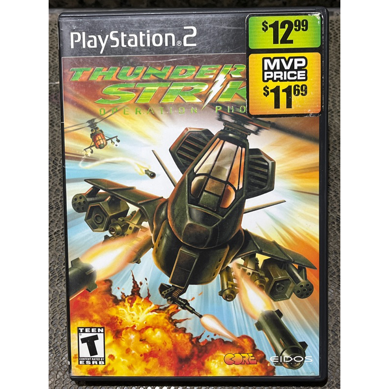 Thunder Strike - ORIGINAL - Playstation 2 ( PS2 ) | Shopee Brasil