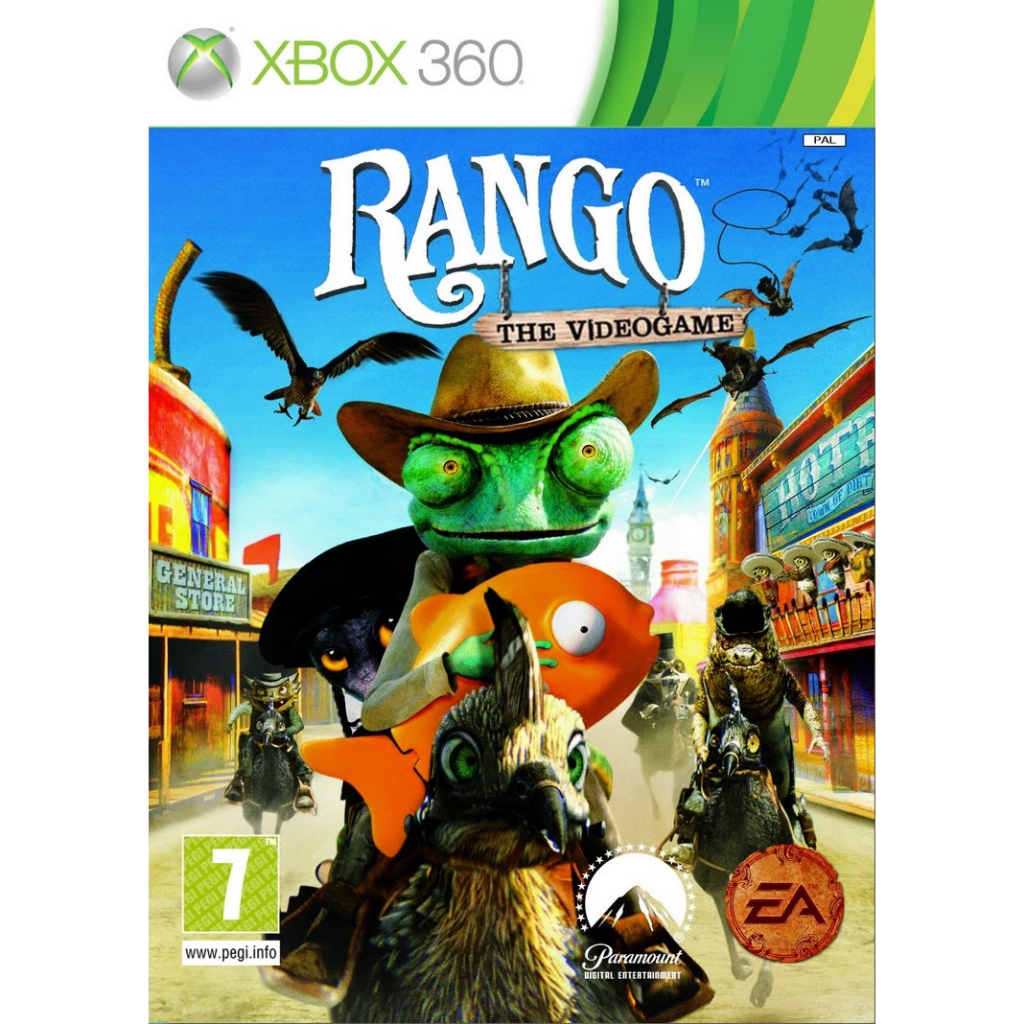 rango the video game midia fisica - xbox 360 | Shopee Brasil