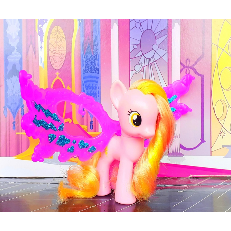 Boneca My little pony - Honey Rays - com asas - 8cm - Original Hasbro ...