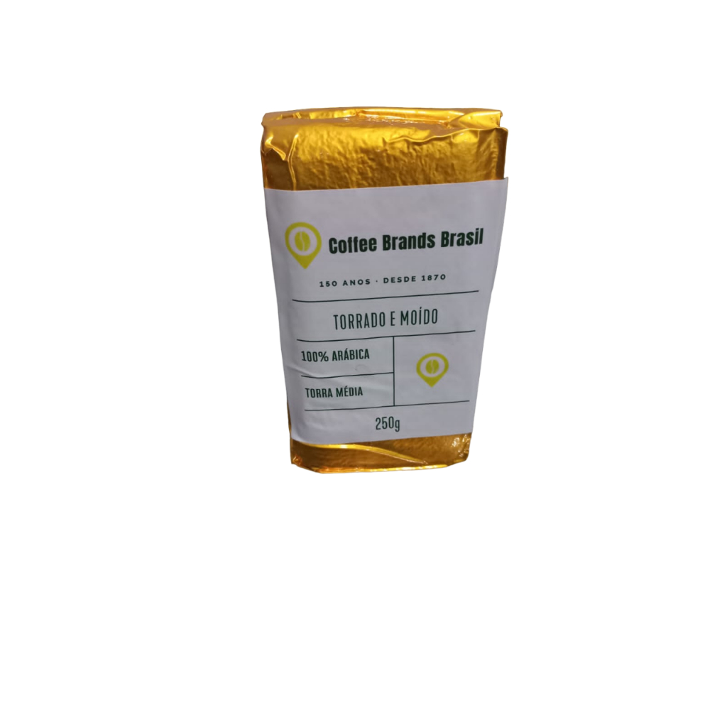 Café Torrado e Moído 250 gr - 100% Arábica - Coffee Brands Brasil ...