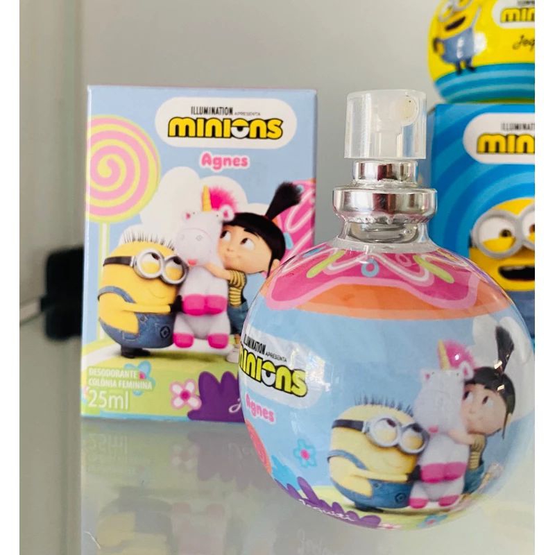 Perfume Infantil Agnes Minions Jequiti 25ml | Shopee Brasil