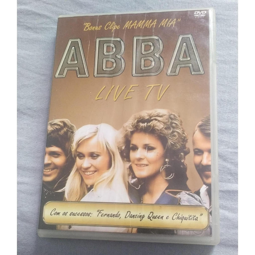 dvd abba live tv | Shopee Brasil