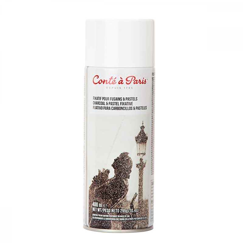 VERNIZ SPRAY CONTE FIXADOR 400ML para lapis de cor, pastel, grafite ...