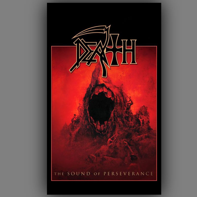 Poster Death 42x30cm Tamanho Grande Capa de Álbum Symbolic Scream ...