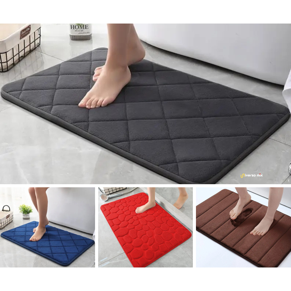 Tapete De Banheiro Antiderrapante Super Soft Macio Luxo 60cmx40cm | Shopee Brasil