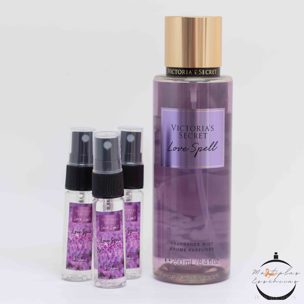 Colônia Body Splash importada VS 15 ml - Love Spell | Shopee Brasil