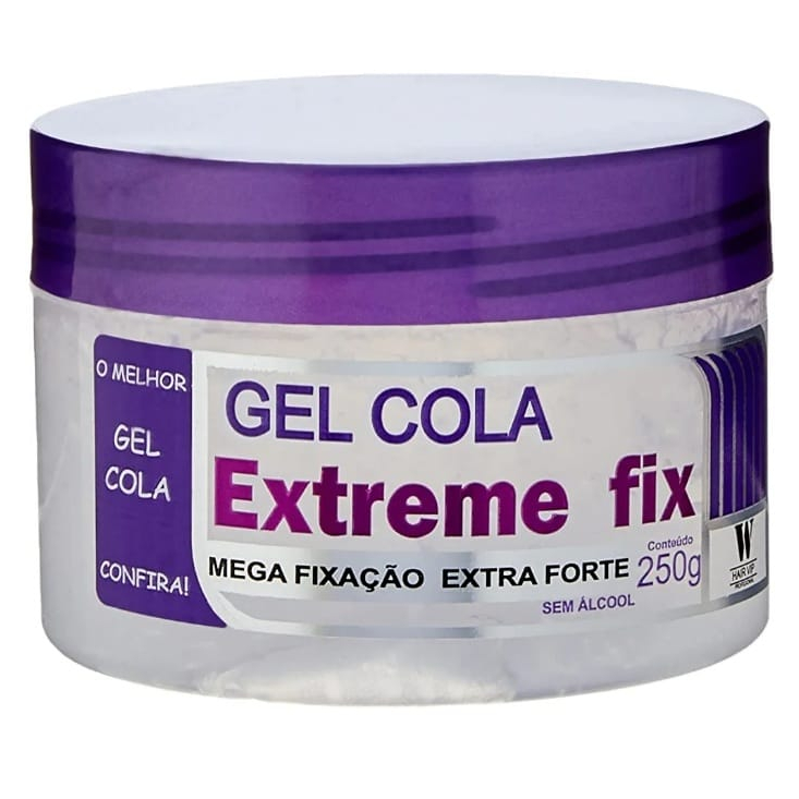Gel Cola Incolor Extreme Fix 250g Mega Fixação Extra Forte - UNIDADE ...