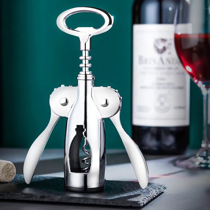 Saca Rolha / Abridor Profissional Metal Acessório Vinho | Shopee Brasil