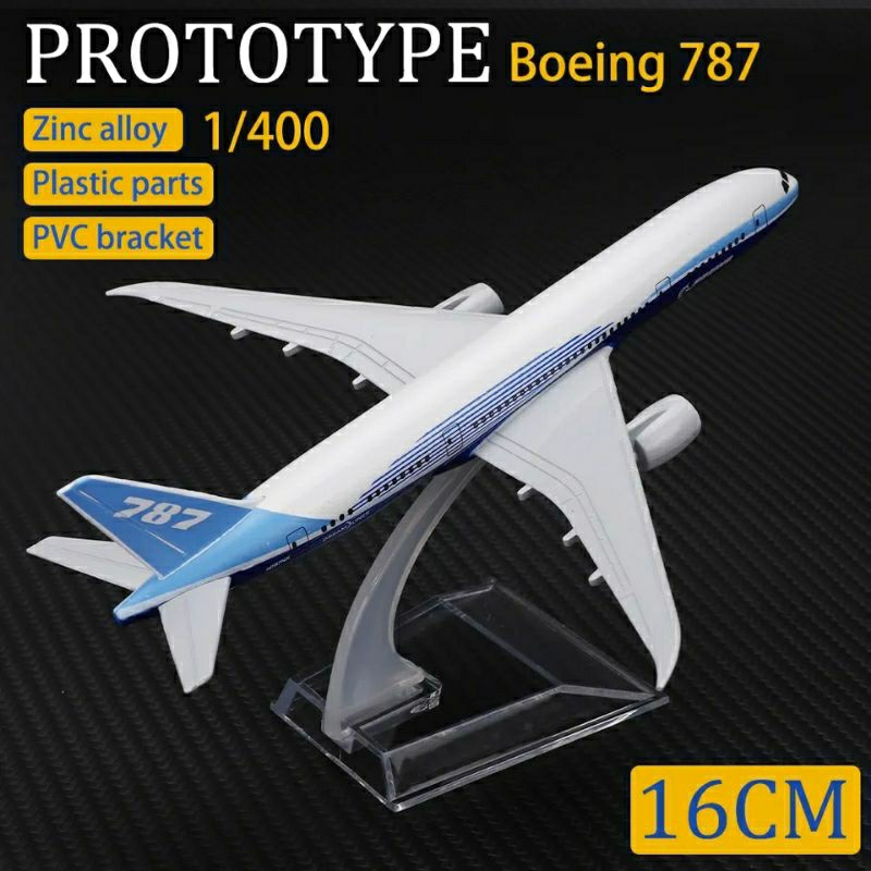 Miniatura de Avião Boeing B787 Aeronave Comercial em Metal Lindo a ...