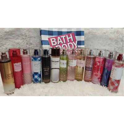 Splash várias fragâncias Bath Body Works | Shopee Brasil