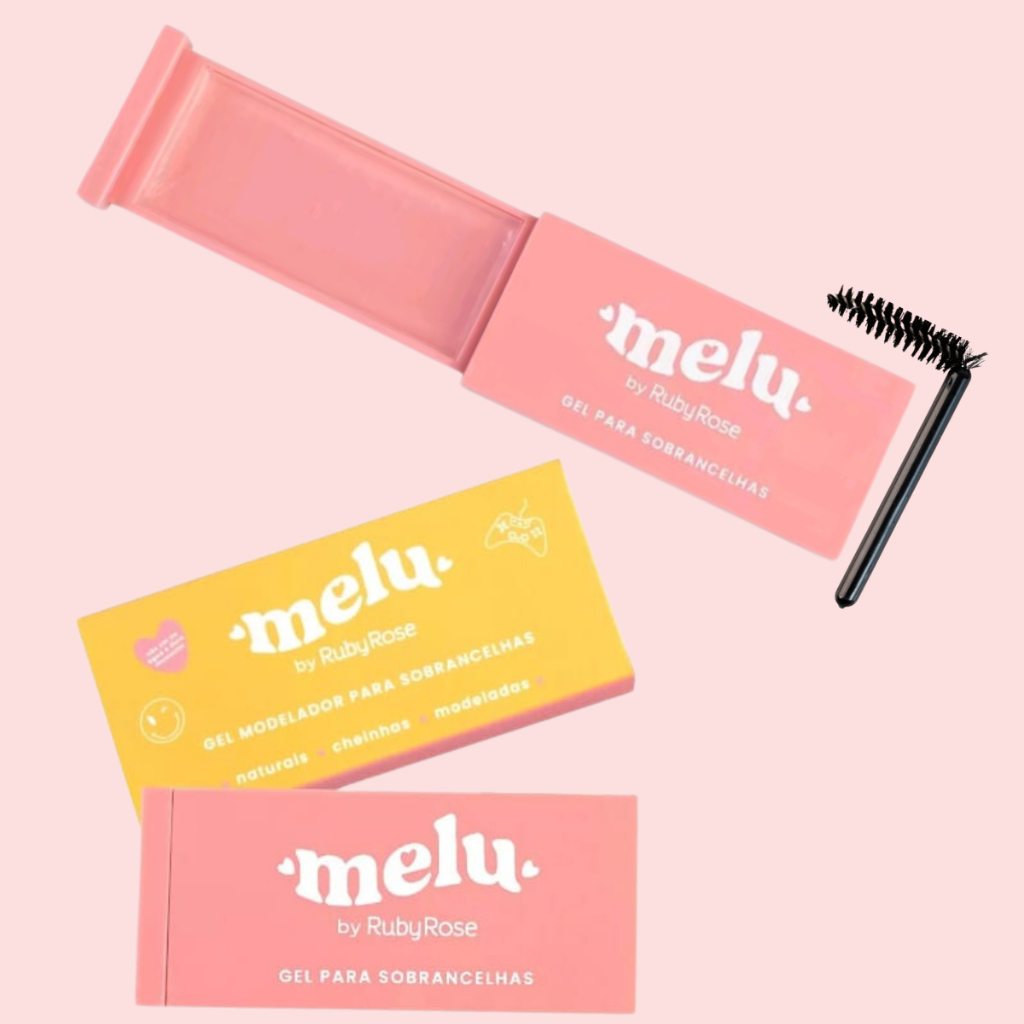 Gel Modelador Pasta Para Sobrancelha Melu - Ruby Rose | Shopee Brasil