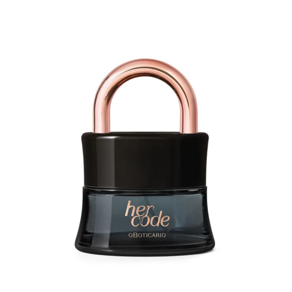 Perfume Her Code O Boticário Eau De Parfum 50 Ml O Perfume Do Cadeado ...