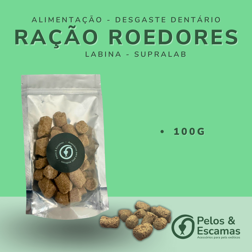 Ração para Roedores - Labina - desgaste dentário (100g) | Shopee Brasil