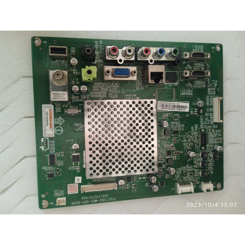 Placa PRINCIPAL TV VIZIO E28H 715G7582-M01-001-004K | Shopee Brasil