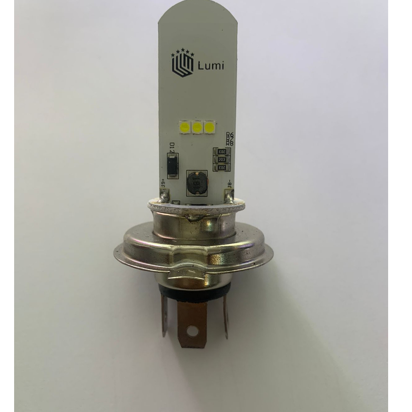 Lampada Farol Led H4 Moto Ou Carro 6000k Super Branca | Shopee Brasil