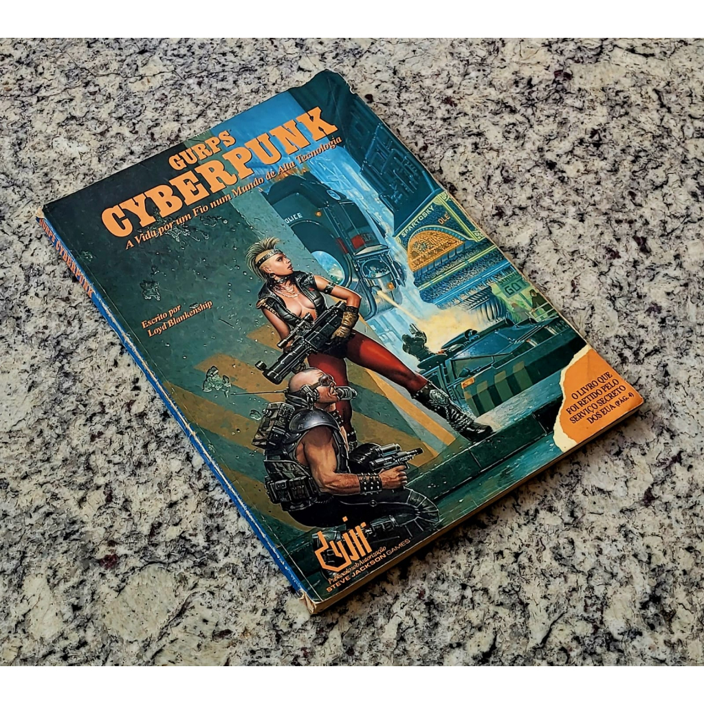 GURPS Cyberpunk -- RPG | Shopee Brasil
